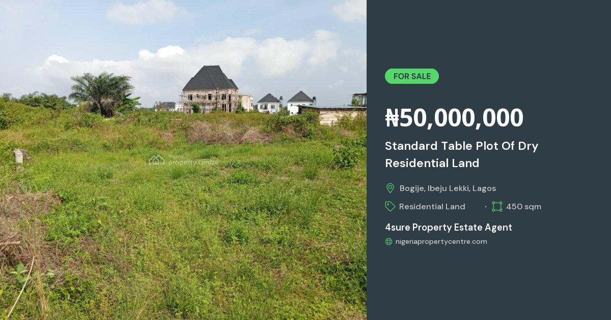 For Sale: Standard Table Plot Of Dry Residential Land, Beech Wood ...