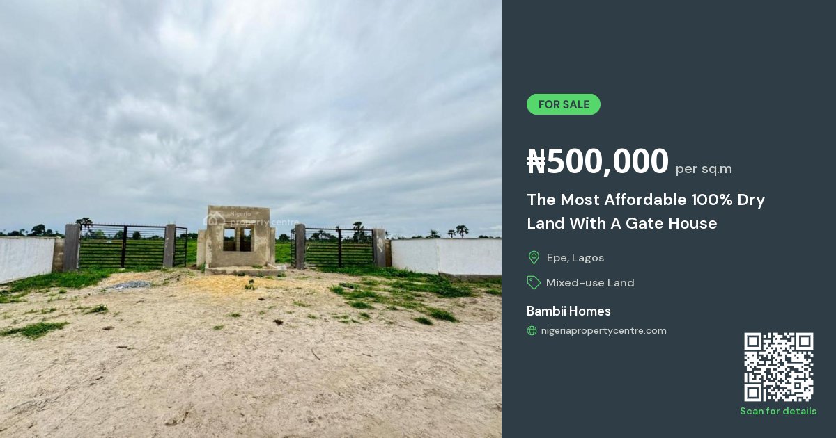 For Sale: The Most Affordable 100% Dry Land With A Gate House ...