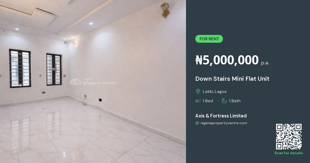 For Rent: Down Stairs Mini Flat Unit , Royal Pine Estate Gate 1 Orchid ...
