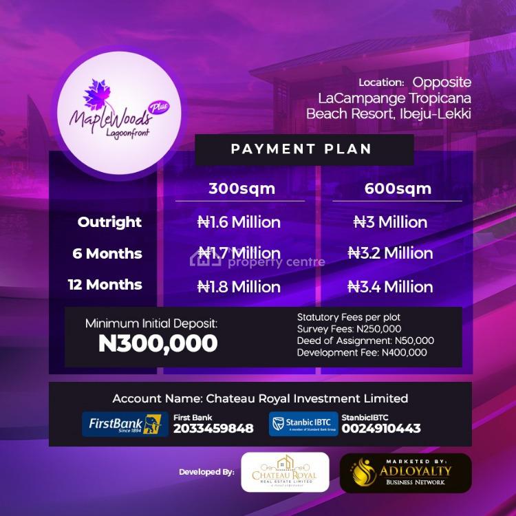 For Sale: A Unique Lagoon Front Land, Buy 5 Get 1 Free, Opposite La ...