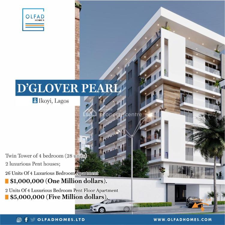 For Sale: 4 Bedroom, Glover Road D'glover Pearl, Ikoyi, Lagos | 4 Beds ...