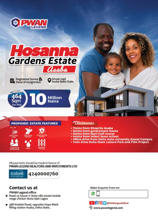 For Sale: Hossana Gardens Estate, Awia Road 4 Munites Drive To ...