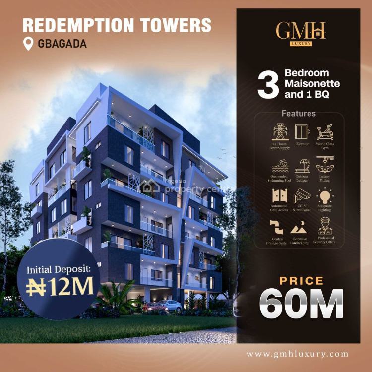 For Sale: Flat, Redemption Towers, Gbagada, Lagos | 3 Beds, 3 Baths ...