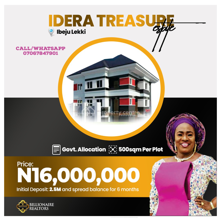 For Sale: Idera Treasure Park Estate Land, Ibeju Lekki, Lagos | Nigeria ...