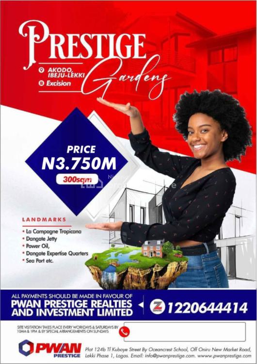 For Sale: A Dry Land With Perimeter Fencing, Prestige Garden, Akodo Ise ...