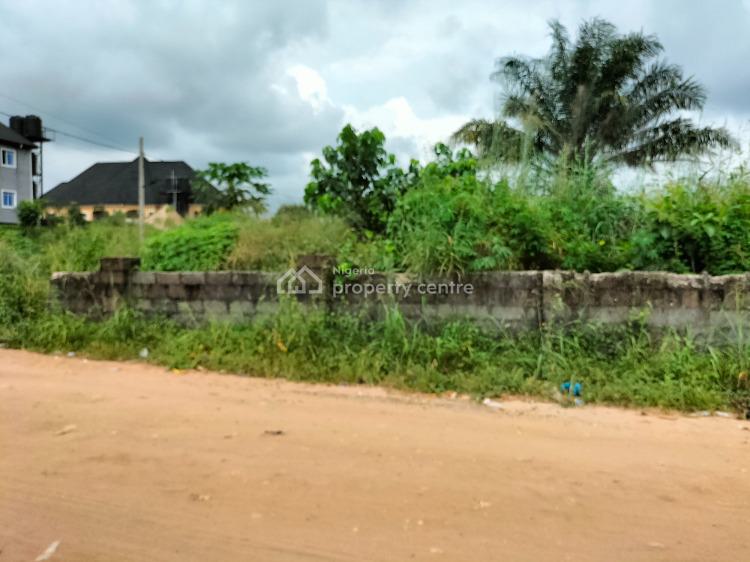 For Sale: 2 Plots Of Land Fenced (corner Piece Plot) In A Built Up Neighbourhood, Located In ...