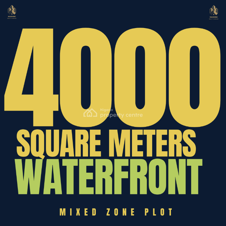 For Sale: 4000 Square Meters Waterfront Plot, 1st Avenue, Banana Island ...