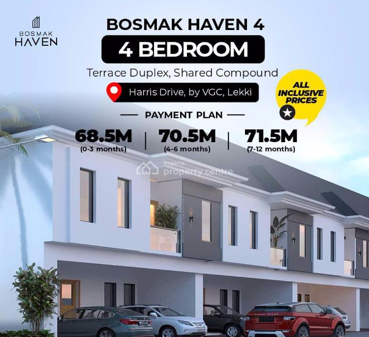 For Sale: 4 Bedrooms Terraced Duplex Governor's Consent, Bosmak Haven Estate, Harris Drive, By ...