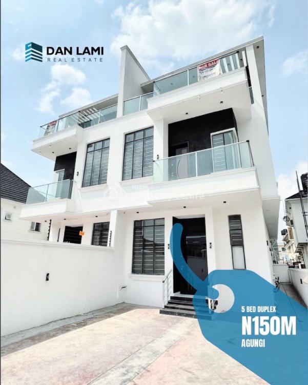For Sale: Luxury 5 Bedroom Semi Detached Duplex, Agungi, Lekki, Lagos ...