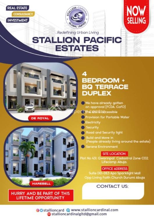 For Sale: 4 Bedroom Terrace Duplex With Bq, Plot No 431, Gwarinpa ...