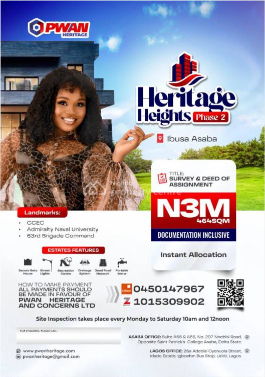 For Sale: Land, Behind Chinese Construction Company, Ibusa Heritage ...