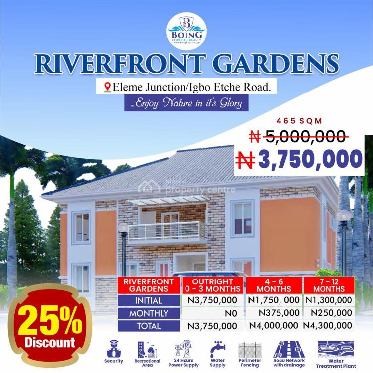 For Sale: Estate Plot, River Front Garden Estate, Along Igbo Etche ...