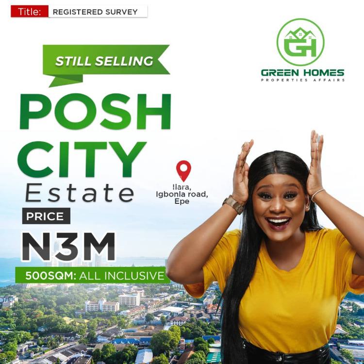 For Sale: Affordable Estate Land With Registered Survey And Deed Of Assignment, Posh City Estate ...
