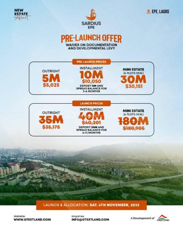 For Sale: Land Promo, Sardius Estate, Ketu, Epe, Lagos | Nigeria ...