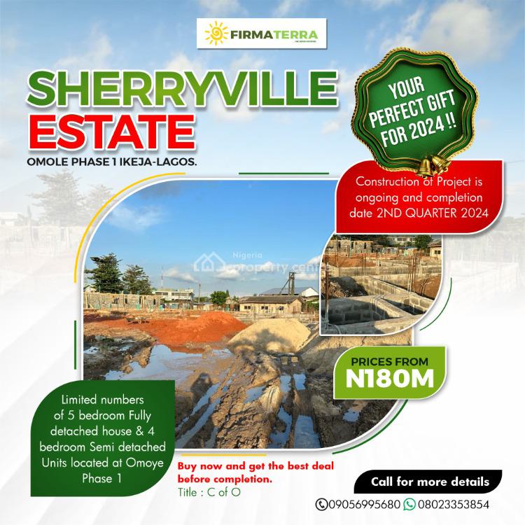 For Sale: Semi Detached & Detached House, Omole Phase 1, Ikeja, Lagos | 5 Beds, 5 Baths (Ref ...