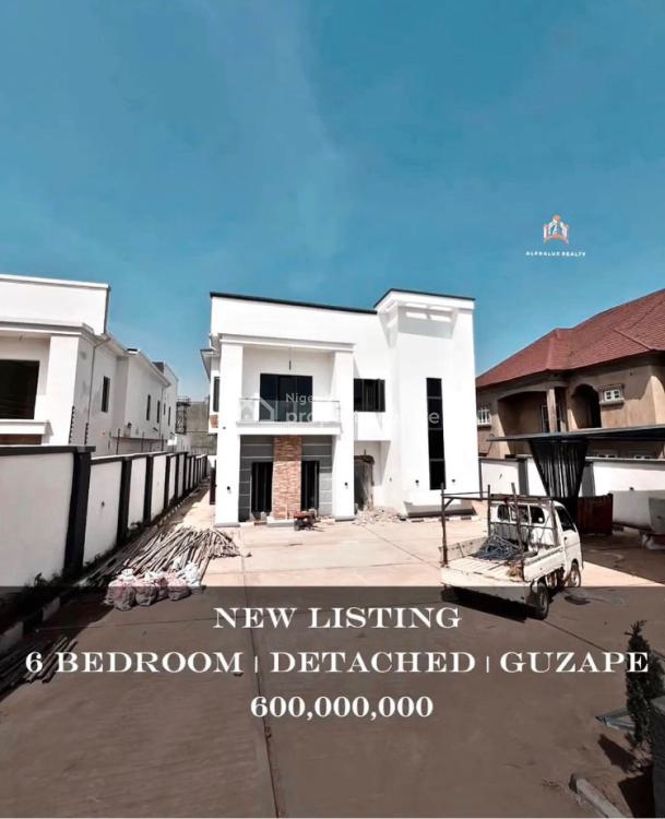 For Sale: 6 Bedroom Detached With Bq, Guzape District, Abuja | 6 Beds ...