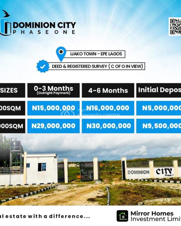 For Sale: Buy And Build Dry Land With Payment Plan, Ijako Epe Town ...