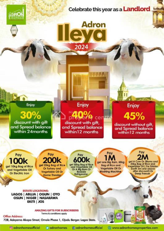 For Sale: Adron Homes& Properties Company Ileya Sallah Promo 2024 ...