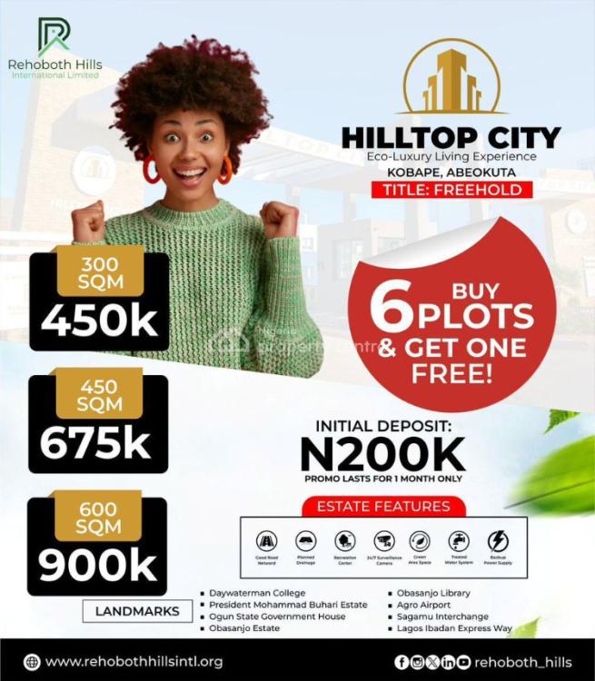 For Sale: Hilltop City, Kobape, Abeokuta North, Ogun | Nigeria Property ...