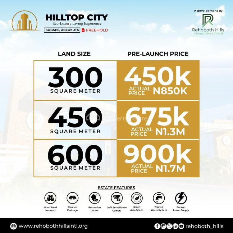 For Sale: Hilltop City, Kobape, Abeokuta North, Ogun | Nigeria Property ...