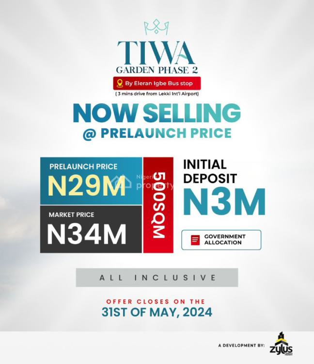 For Sale: Luxury Buy And Build Land Directly Facing The Express, Tiwa ...