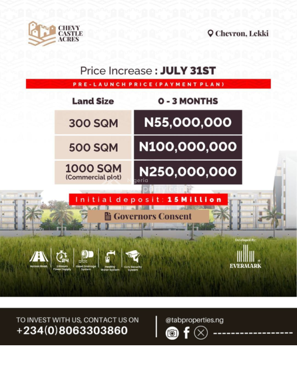 For Sale: Verified Land, Chevron Drive - After Atlantic Centre Mall ...