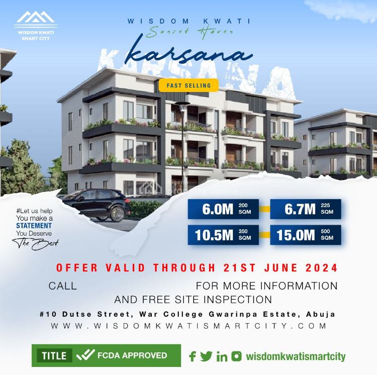 For Sale: 500sqm Residential Land, Karsana, Abuja | Nigeria Property ...