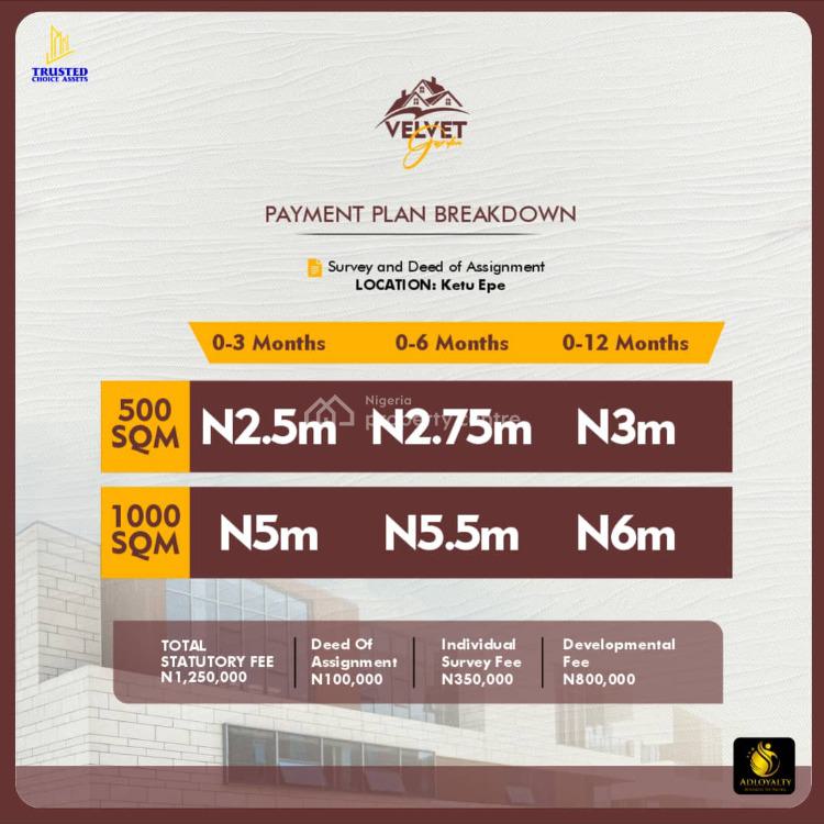 For Sale: Velvet Garden City Estate Epe With 100% Dry Land, Velvet ...