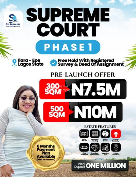 For Sale: Plots Of Land In A Built Up Area, Supreme Court Estate Phase ...